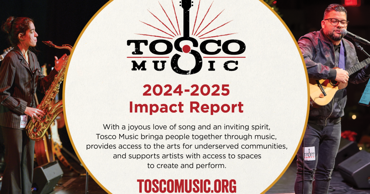 Tosco Music | FY25 Impact Report